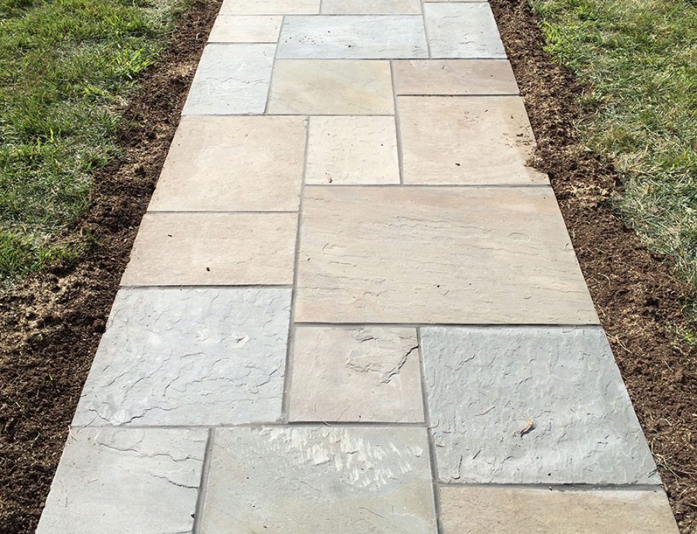 Full range natural blue stone stairs – Morris Brick & Stone