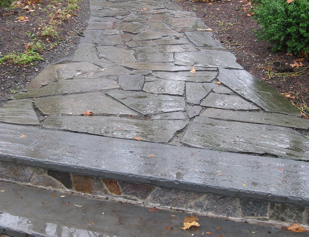 Full Range Natural Bluestone Walk – Morris Brick & Stone