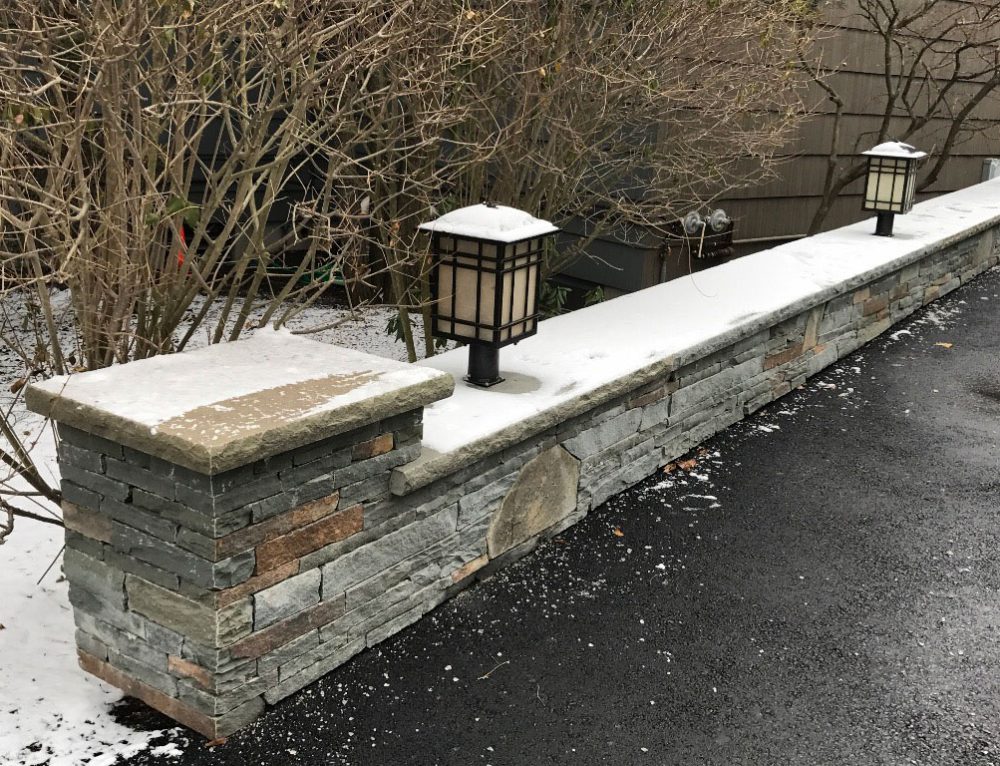 Irregular Blue Stone steps and pathway – Morris Brick & Stone